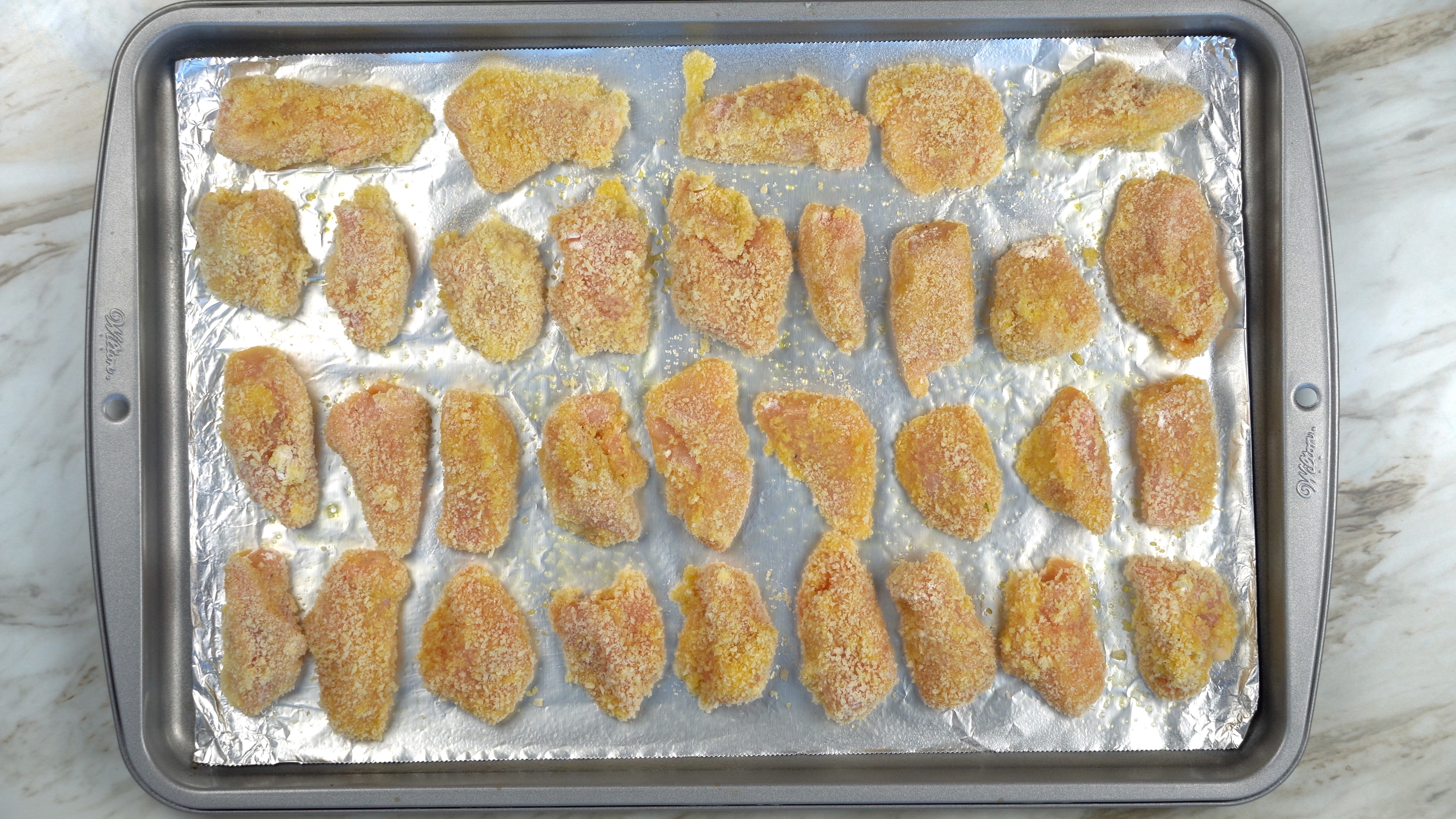 Baked Honey-Garlic Chicken Nuggets - EatFoodlicious