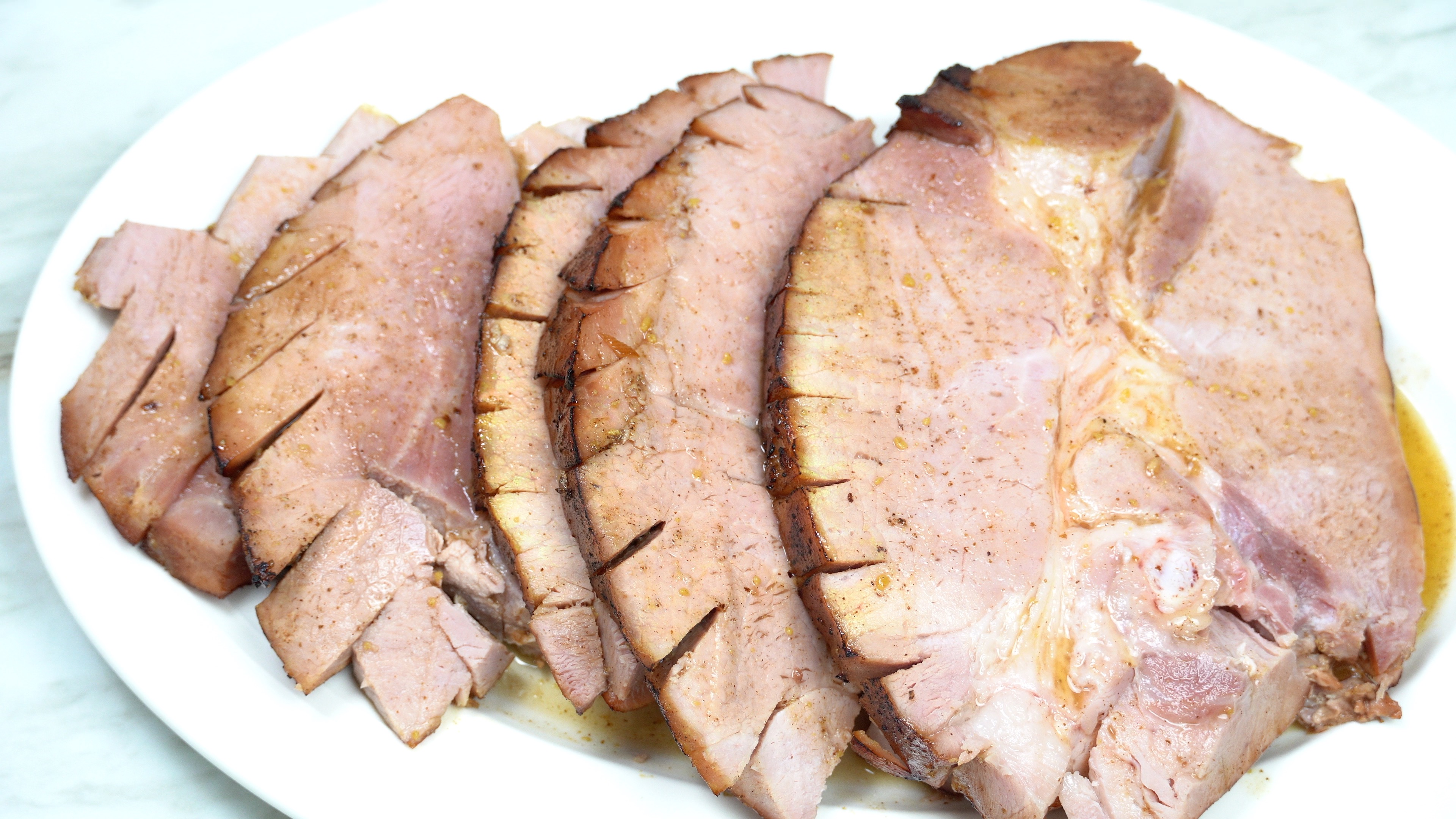 Instant Pot Maple Glazed Bone-In Ham - EatFoodlicious