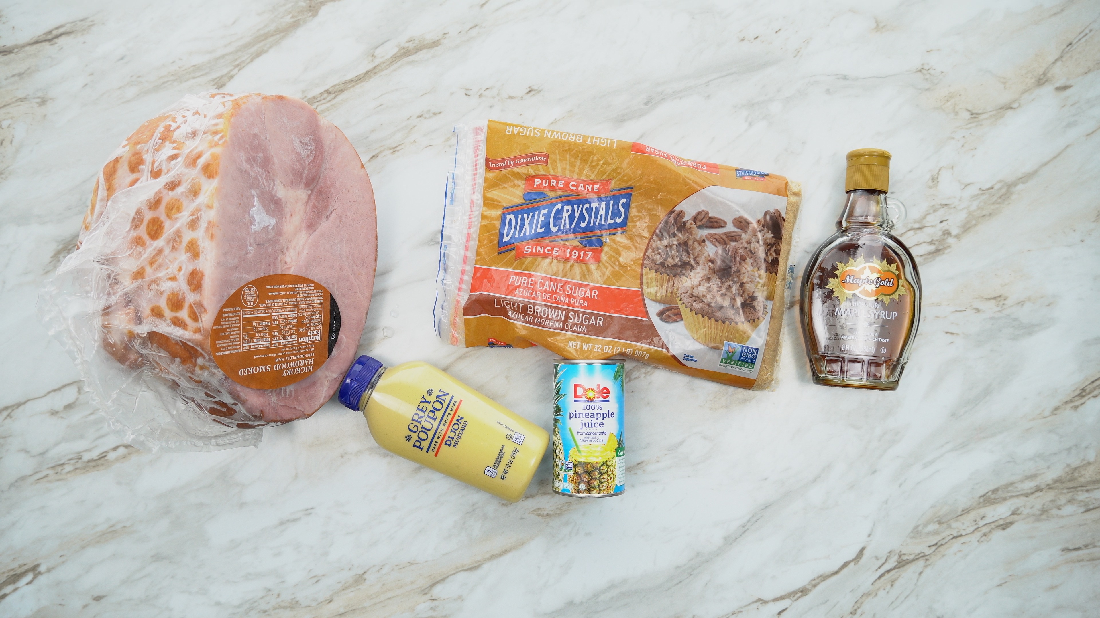 Slow Cooker Bone-in Ham - EatFoodlicious