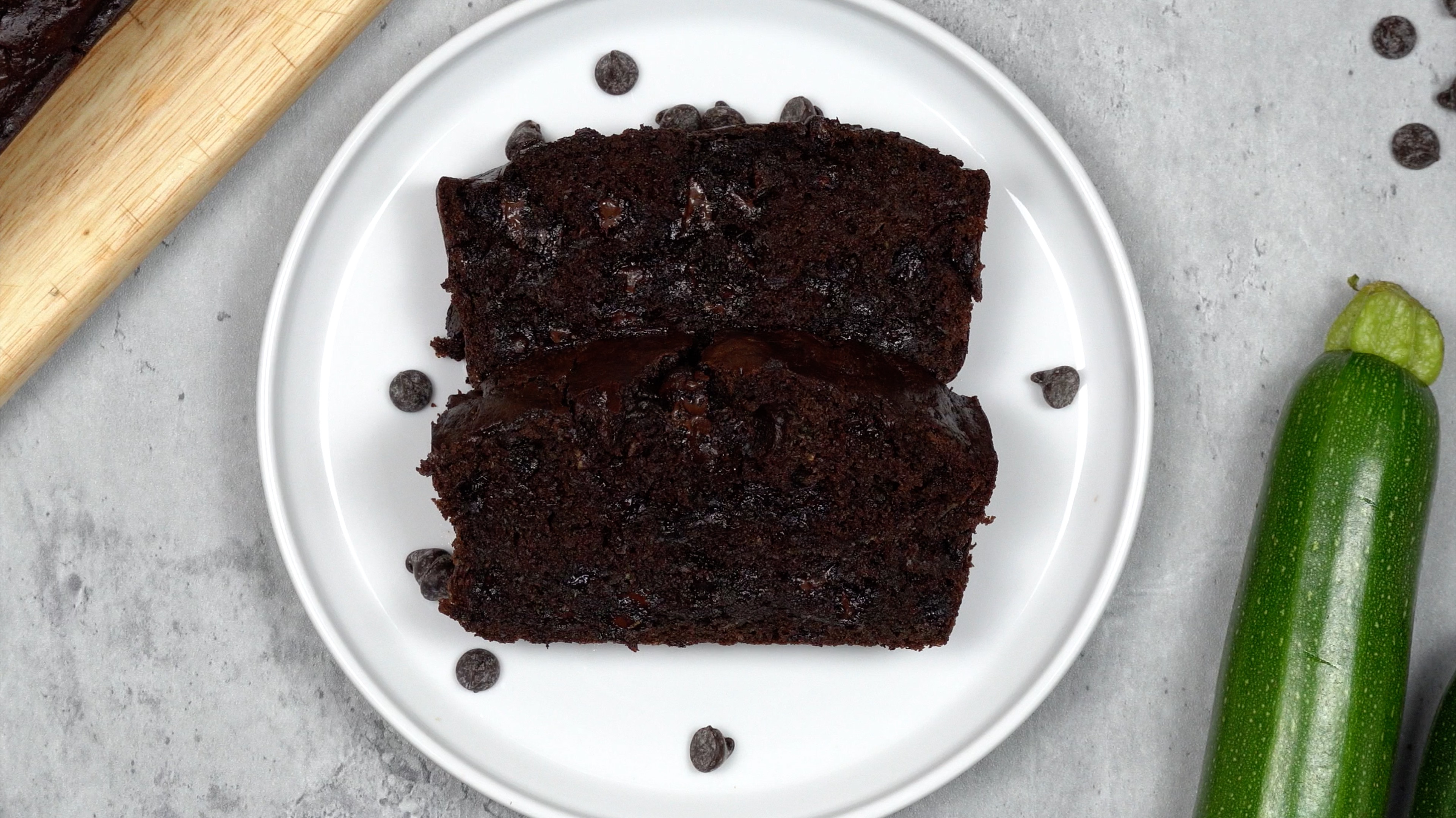 Zucchini Chocolate Bread - EatFoodlicious