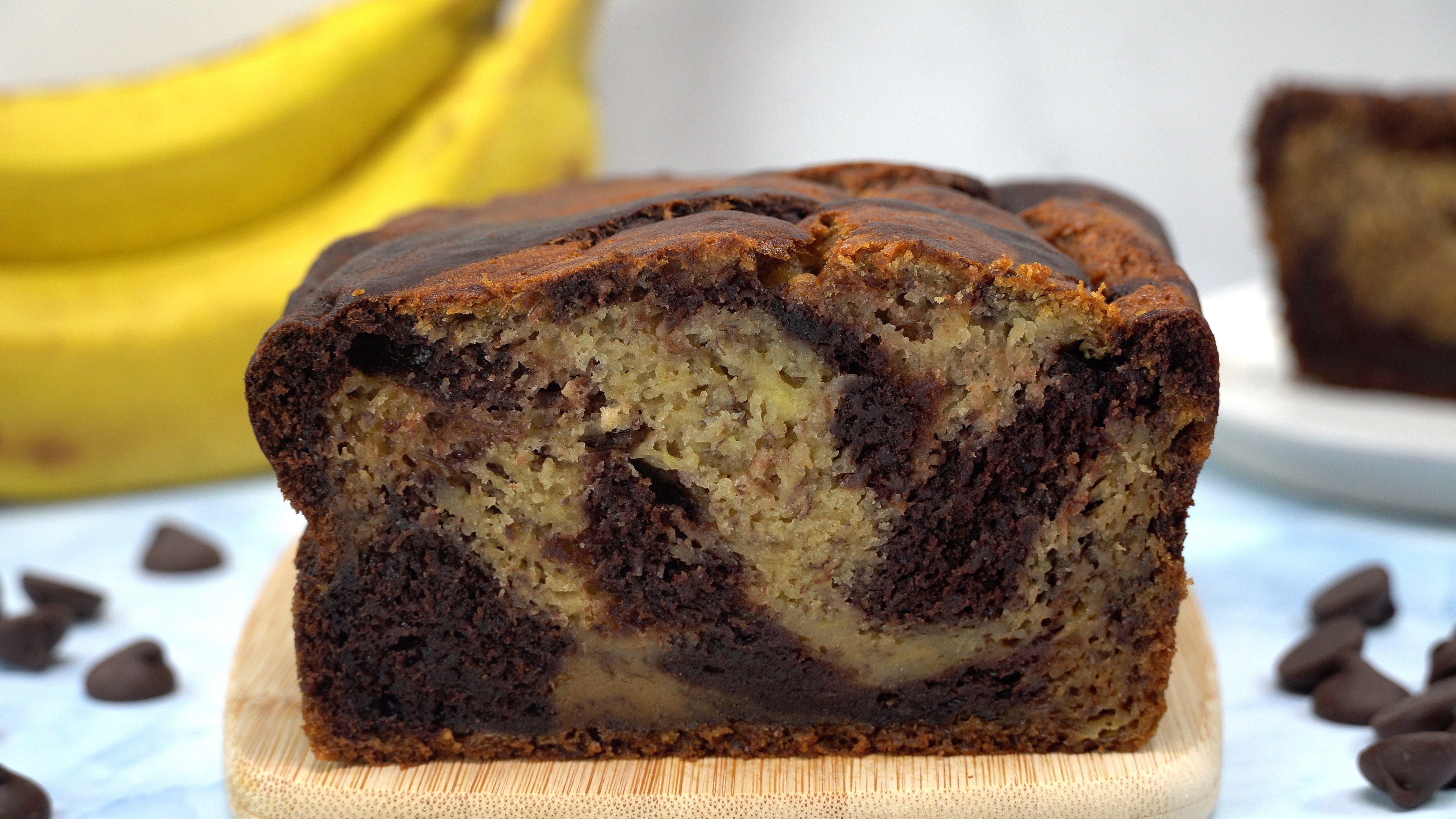 Marble Banana Bread - EatFoodlicious
